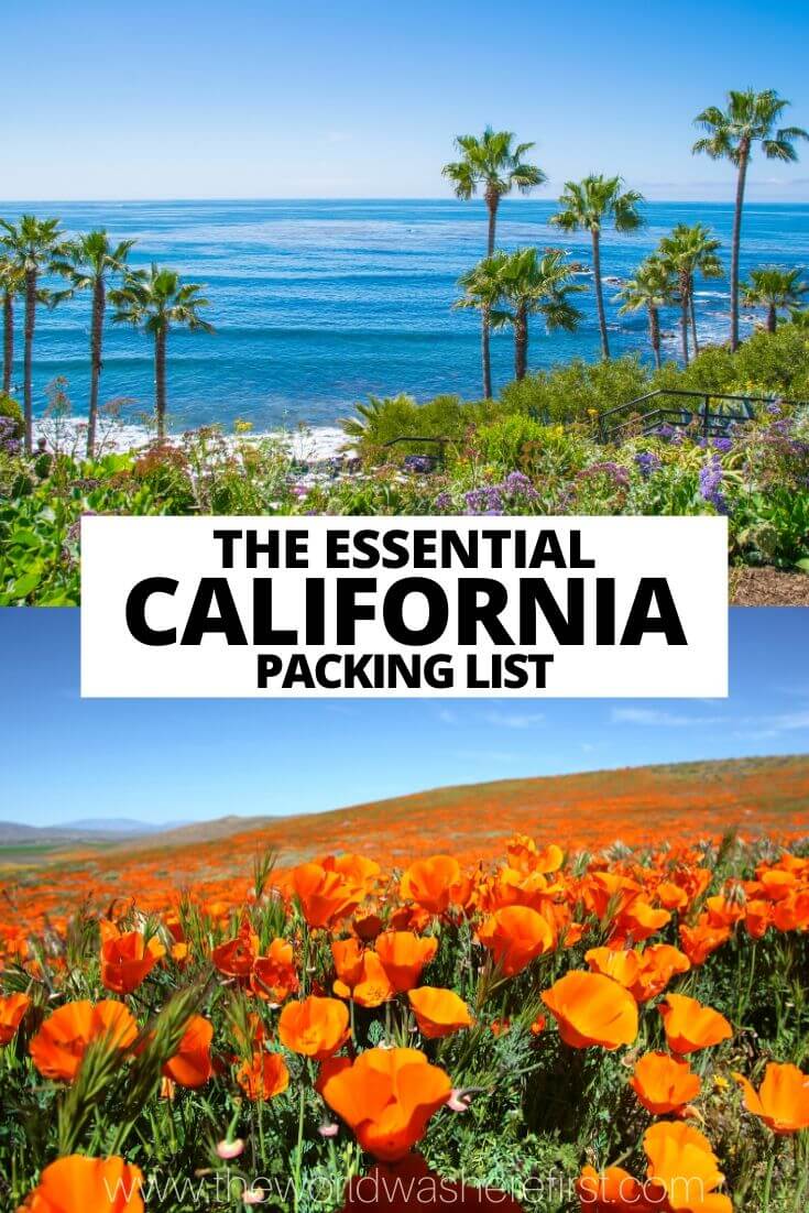 The Essential California Packing List - The World Was Here First