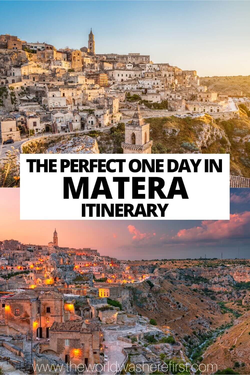 One Day in Matera Itinerary: A Day Trip from Bari - The World Was Here ...
