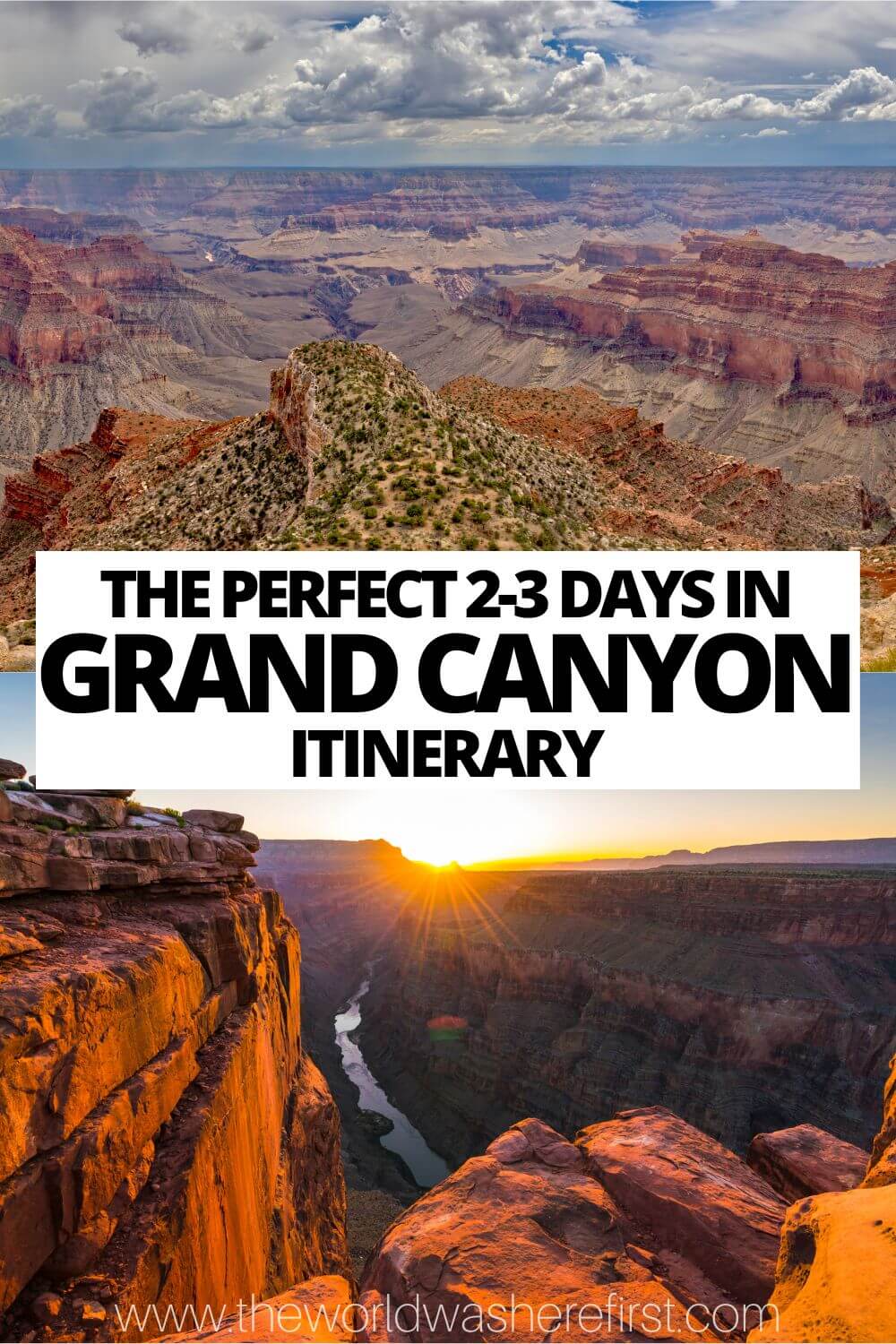 The Ultimate 2 to 3 Days in the Grand Canyon Itinerary - The World Was ...