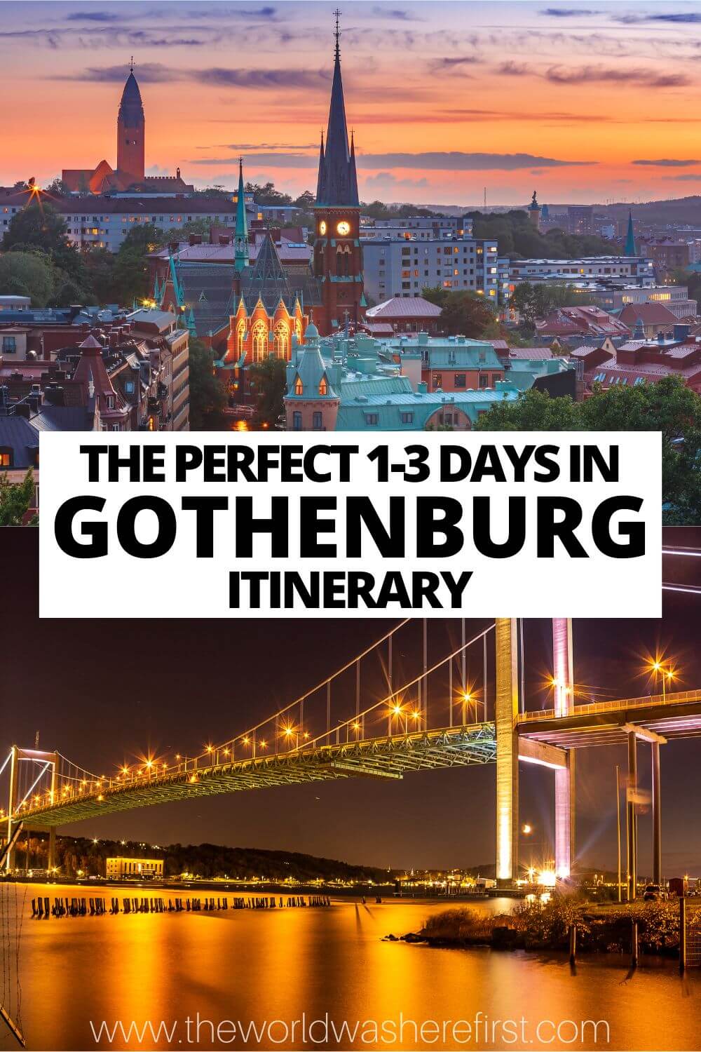 The Perfect 1, 2 or 3 Days in Gothenburg Itinerary - The World Was Here ...