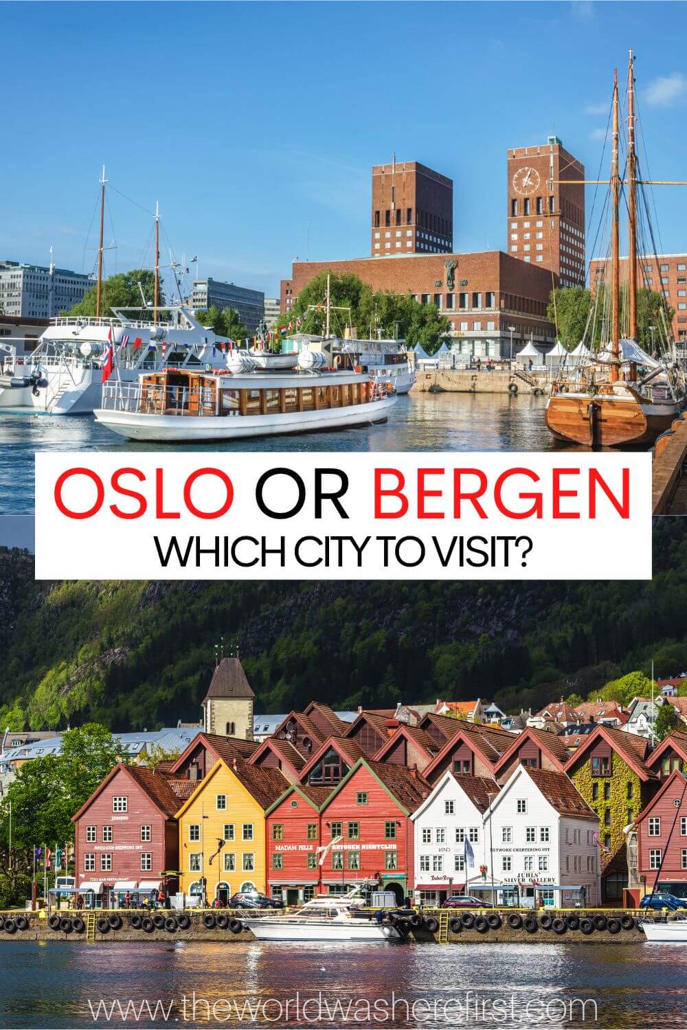 Oslo or Bergen: Which Norwegian City to Visit? - The World Was Here First