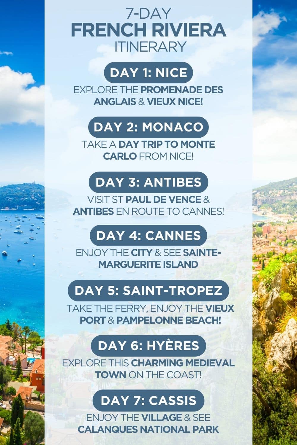 The Ultimate 5 to 7 Days in the French Riviera Itinerary - The World ...