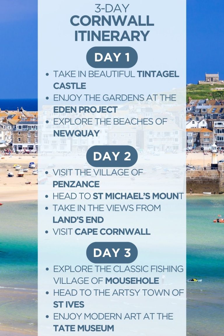 The Perfect 3 Days in Cornwall Itinerary - The World Was Here First