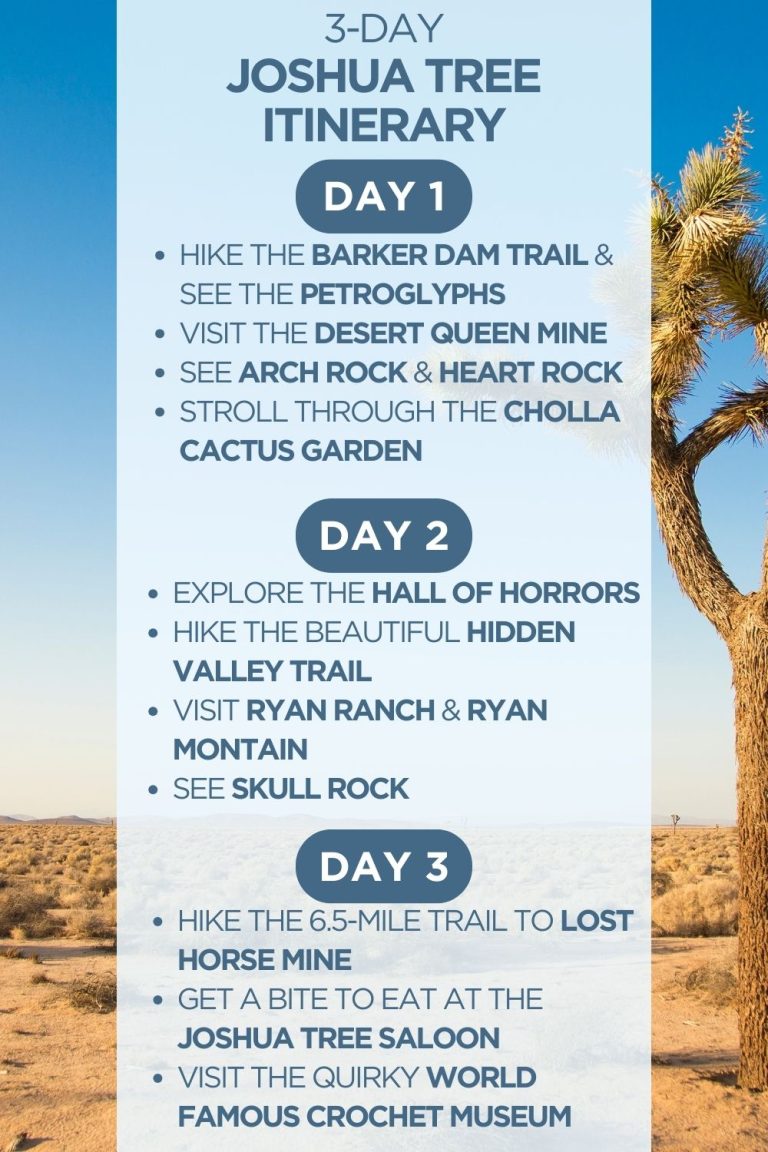 The Ultimate 2 to 3 Days in Joshua Tree Itinerary - The World Was Here ...