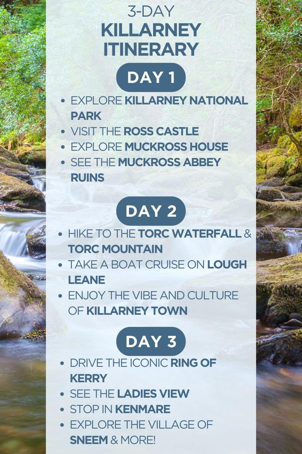 The Perfect 1, 2 or 3 Days in Killarney Itinerary - The World Was Here ...