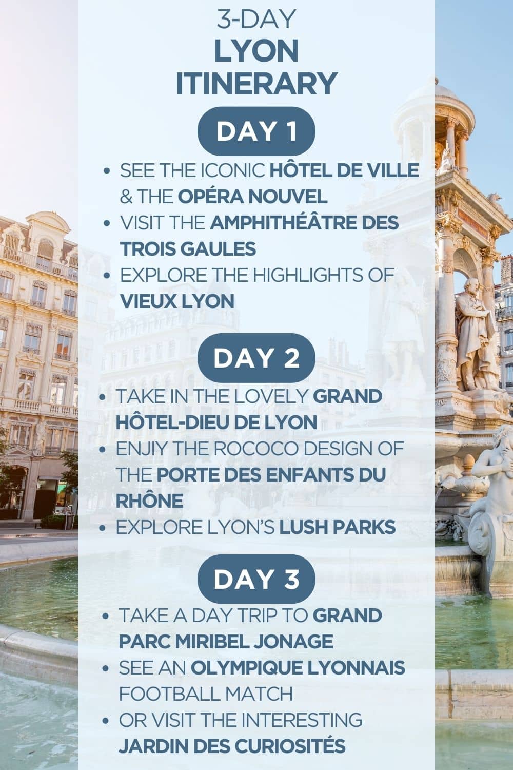 The Ultimate 2 to 3 Days in Lyon Itinerary - The World Was Here First