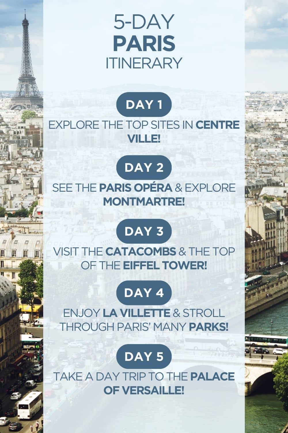 The Ultimate 4 to 5 Days in Paris Itinerary - The World Was Here First