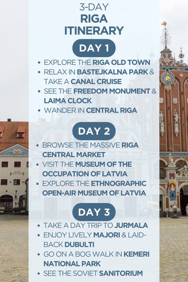2 to 3 Days in Riga Itinerary: Things to Do in Latvia's Capital - The ...