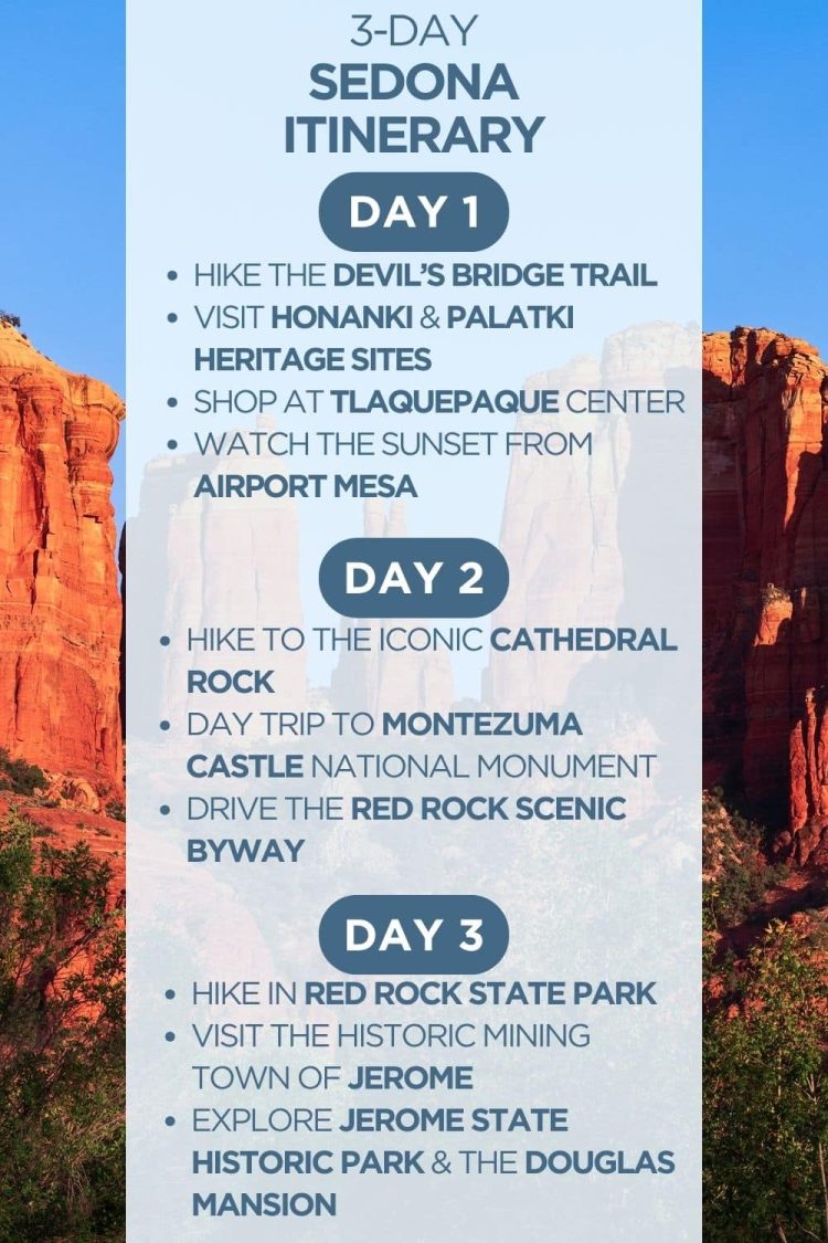 The Perfect 2 to 3 Days in Sedona Itinerary - The World Was Here First